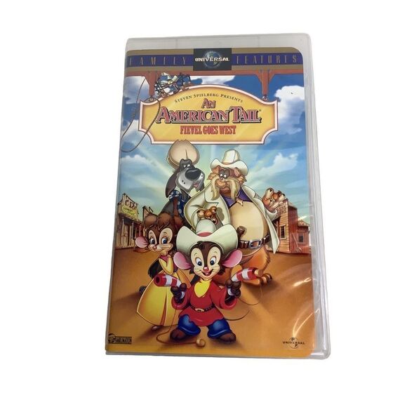 Universal | Other | Vintage 998 Anamerican Tale Fievel Goes West Vhs ...